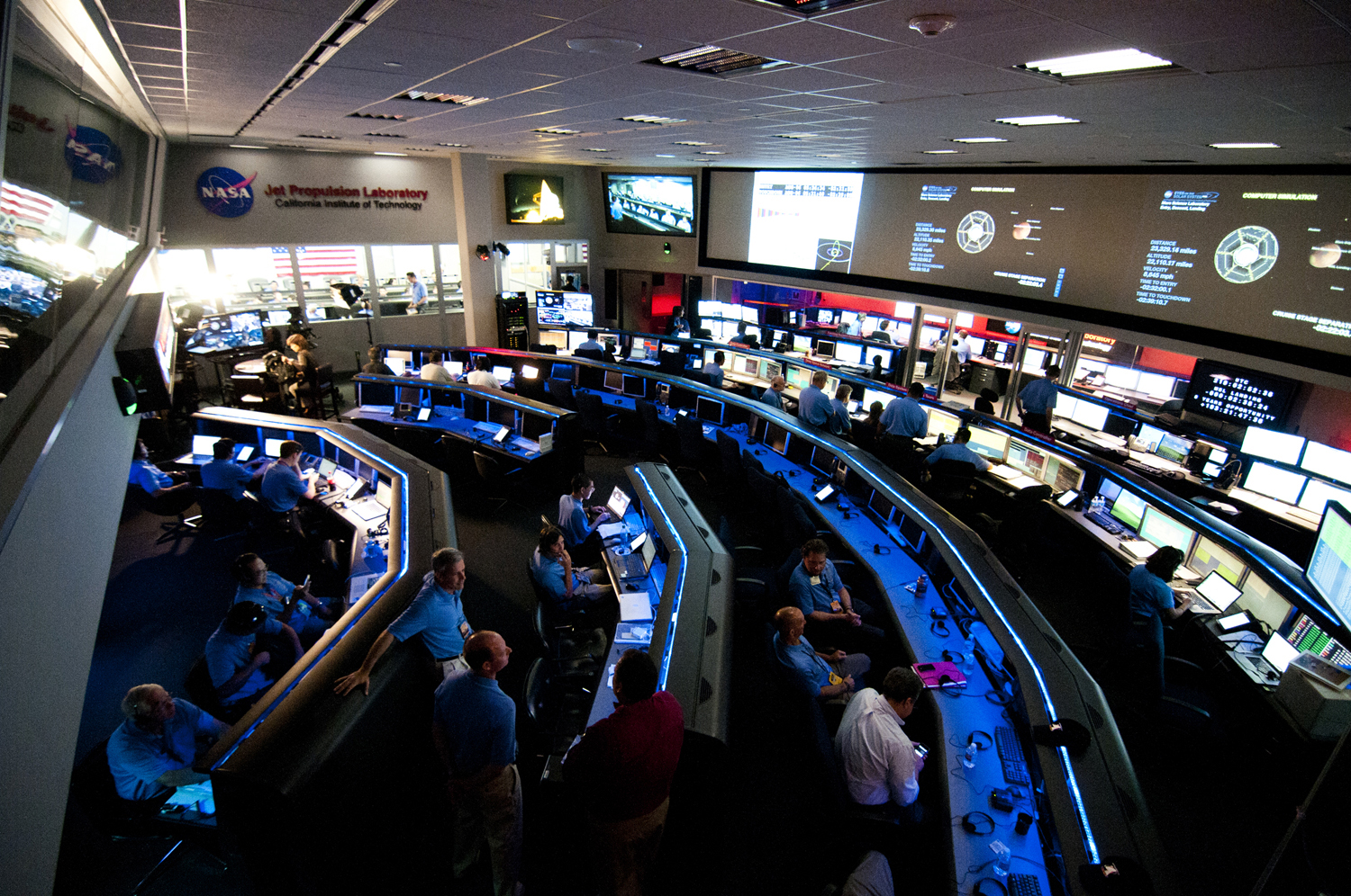 Space Flight Operations Facility at the Jet Propulsion Laboratory | Mars Image
