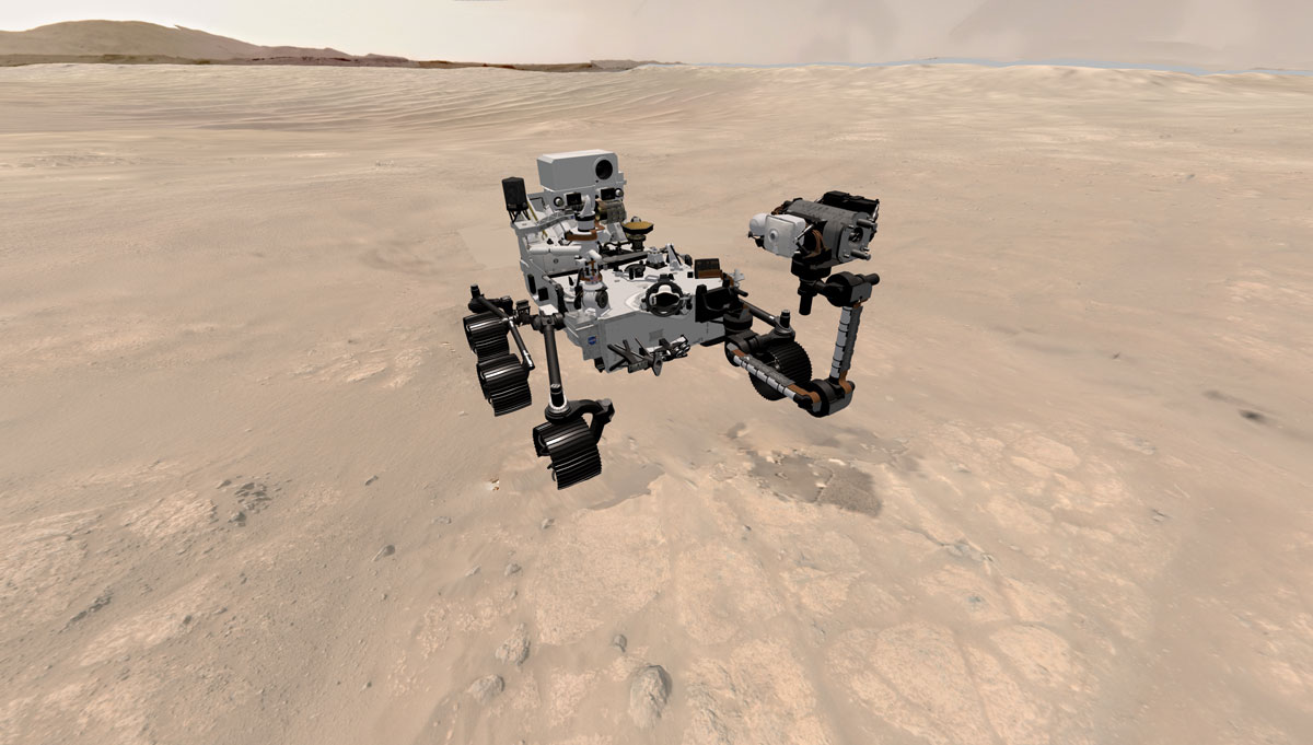 Explore with Perseverance