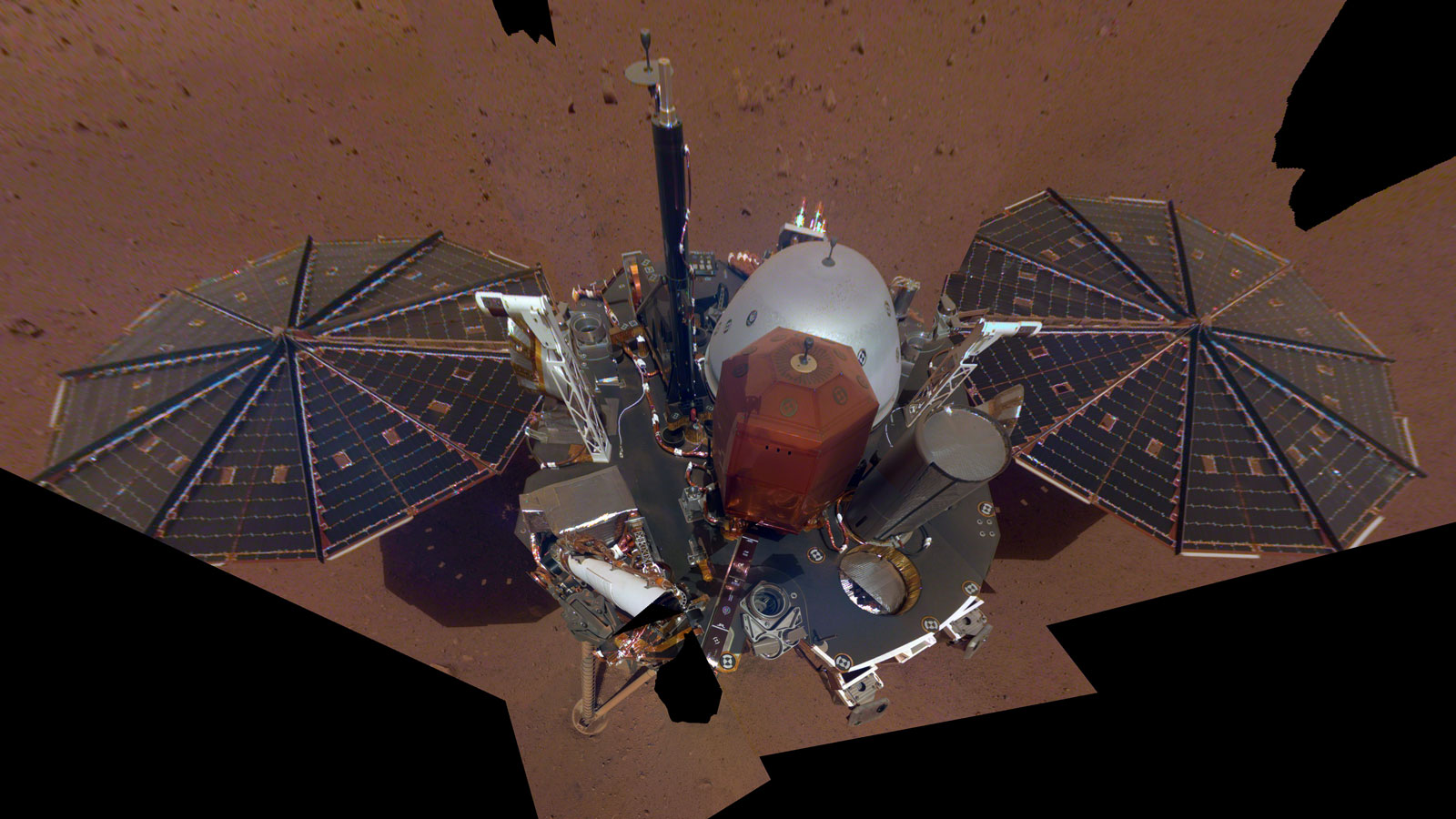 InSight's Dusty Selfie – NASA Mars Exploration
