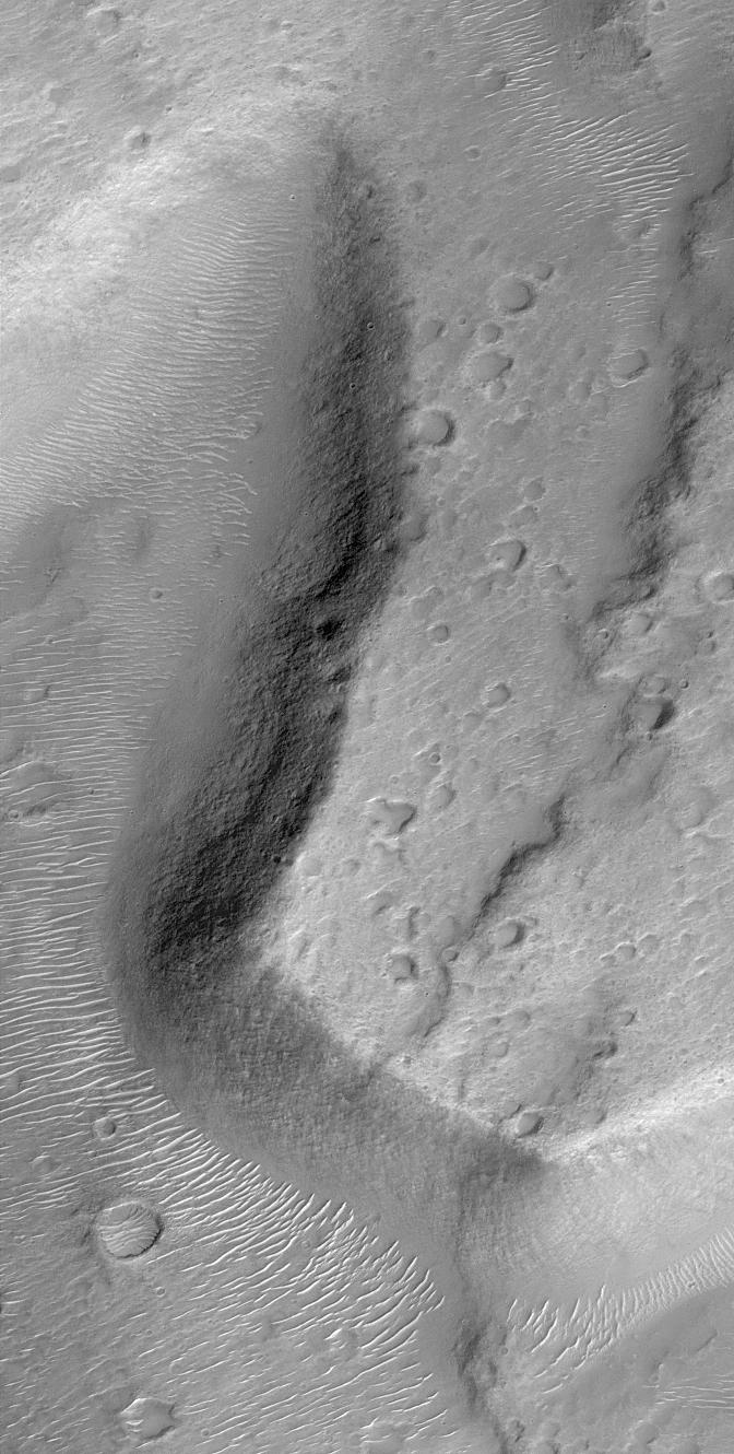 Lower Northeastern Flank of Tyrrhena Patera – NASA Mars Exploration