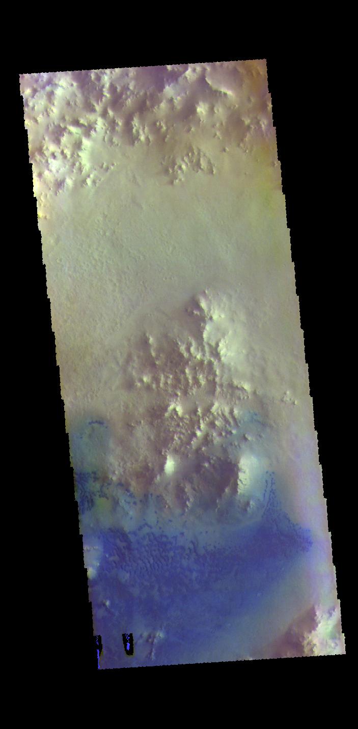 Crater Dunes - False Color – NASA Mars Exploration