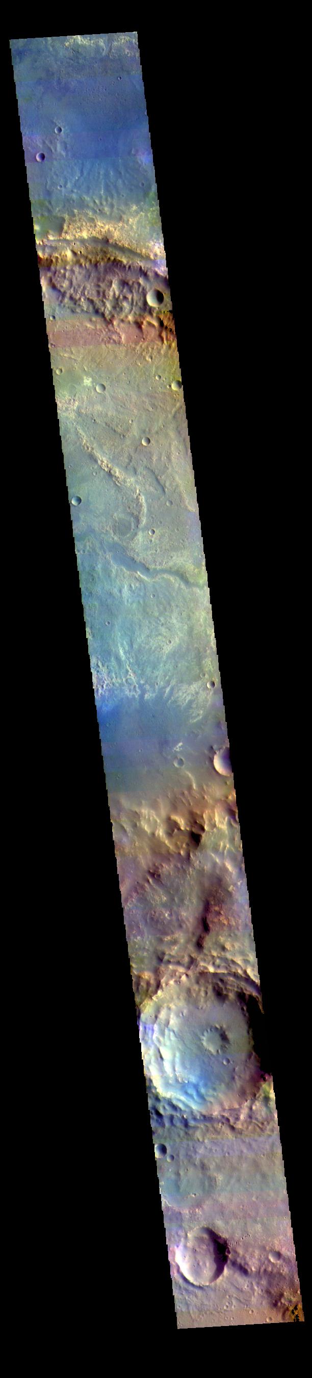 Oyama Crater - False Color – NASA Mars Exploration