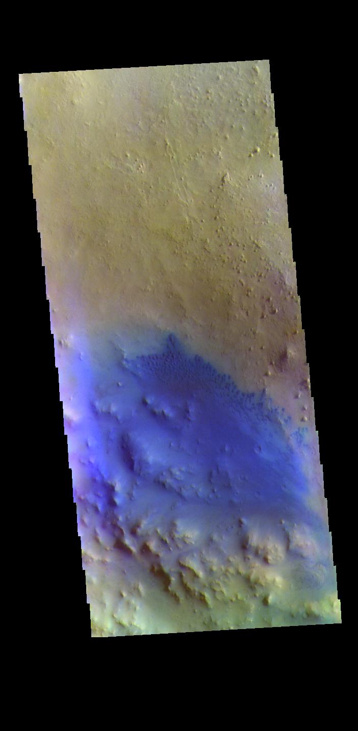 Crater Dunes - False Color – NASA Mars Exploration