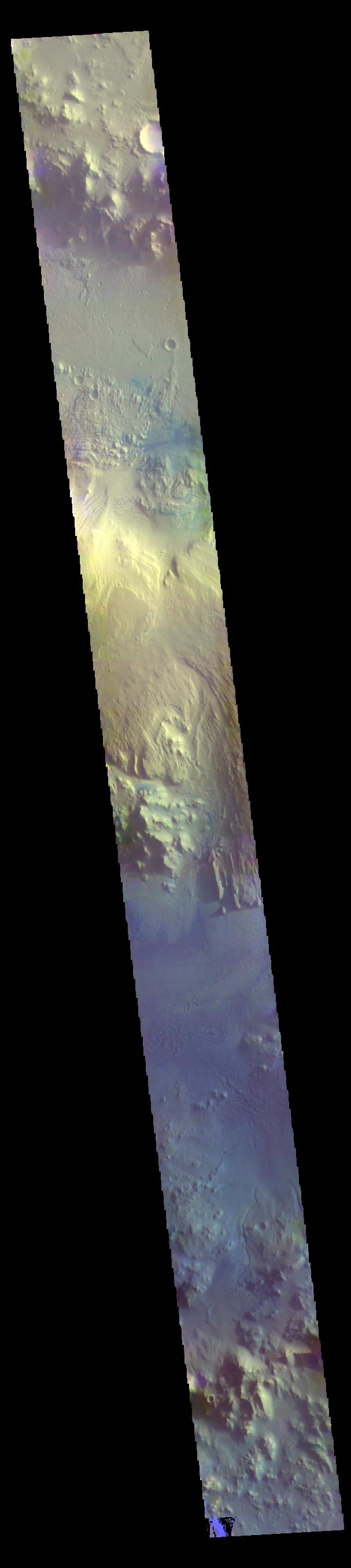 Gale Crater - False Color – NASA Mars Exploration