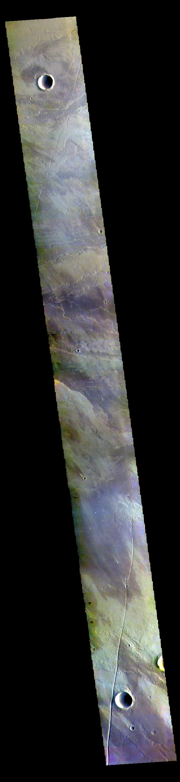 Volcanic Plains - False Color – NASA Mars Exploration