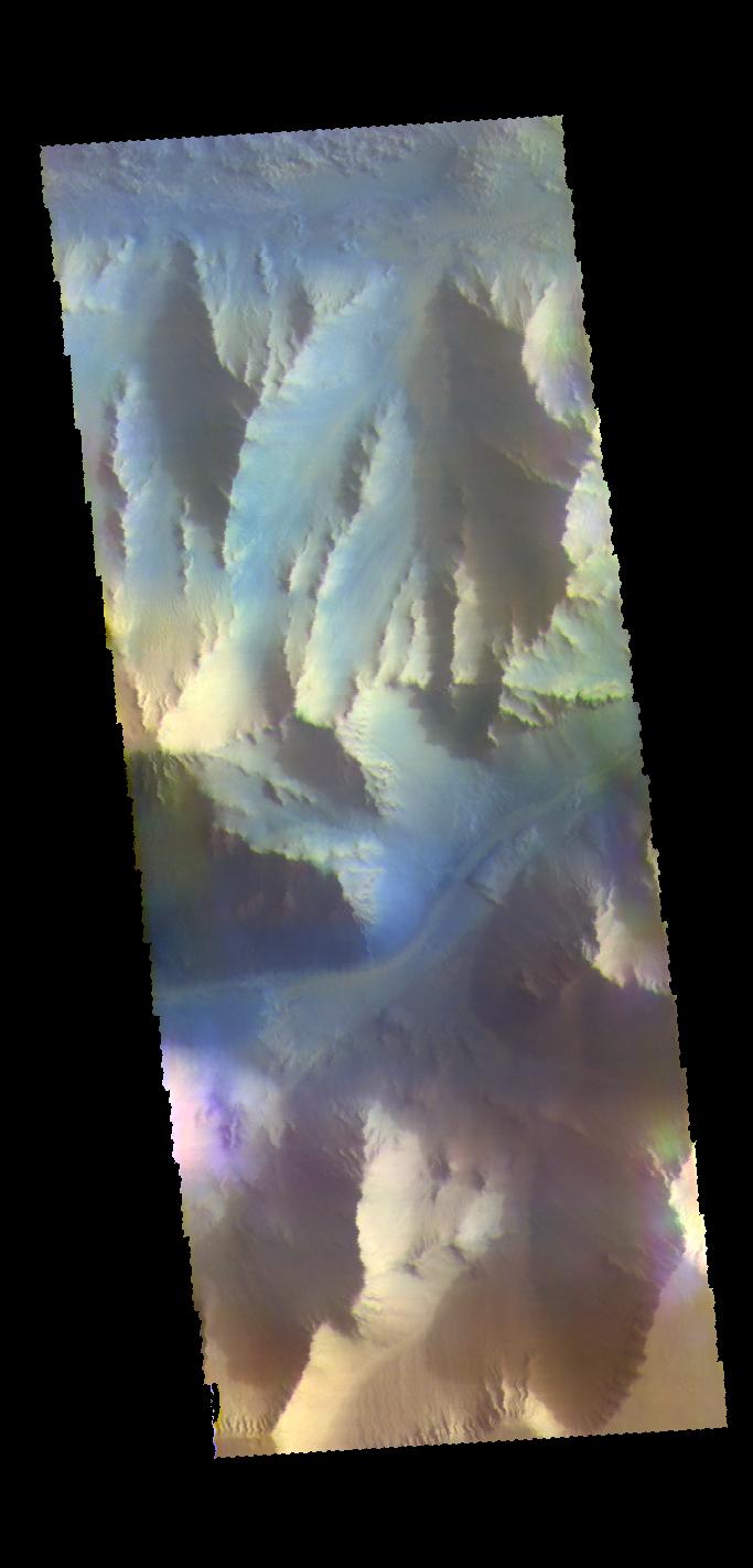 Ius Chasma - False Color – NASA Mars Exploration