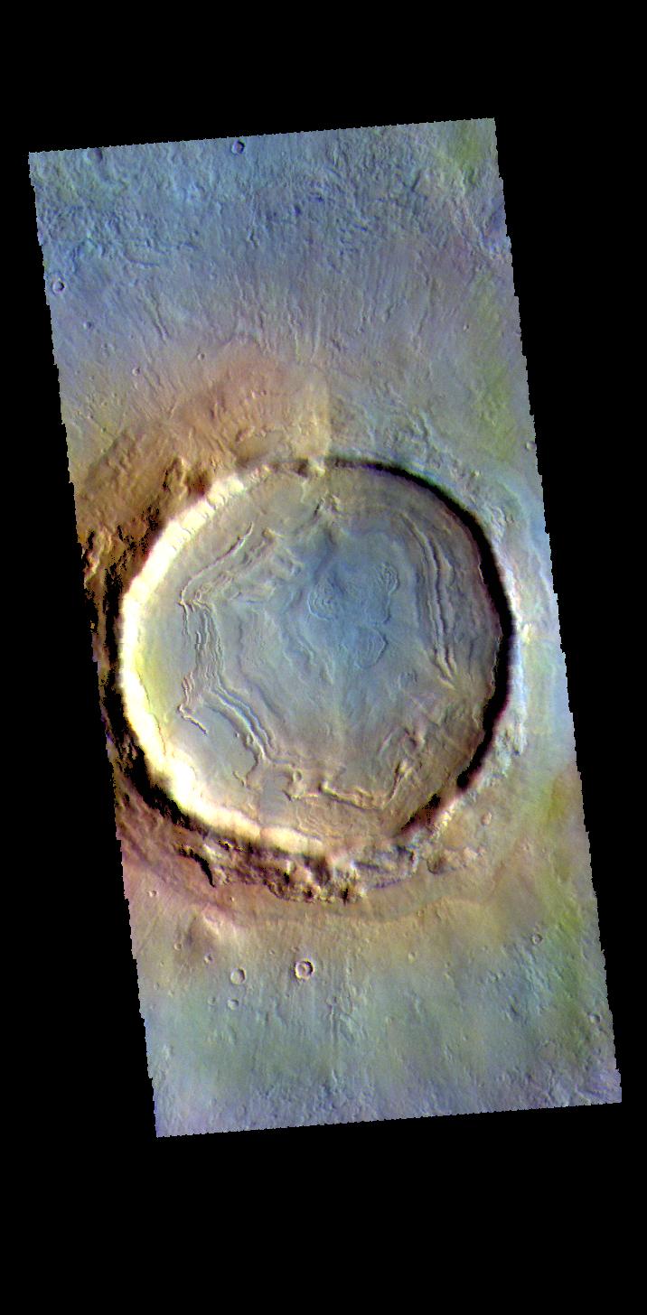 Northern Crater - False Color – NASA Mars Exploration