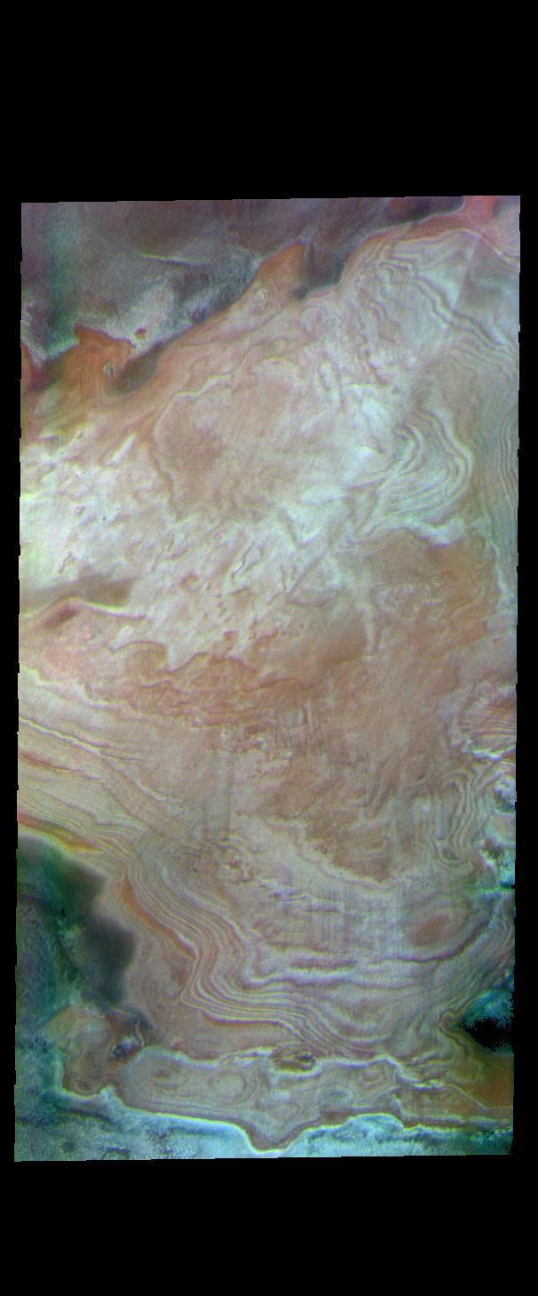Polar Layers - False Color – NASA Mars Exploration