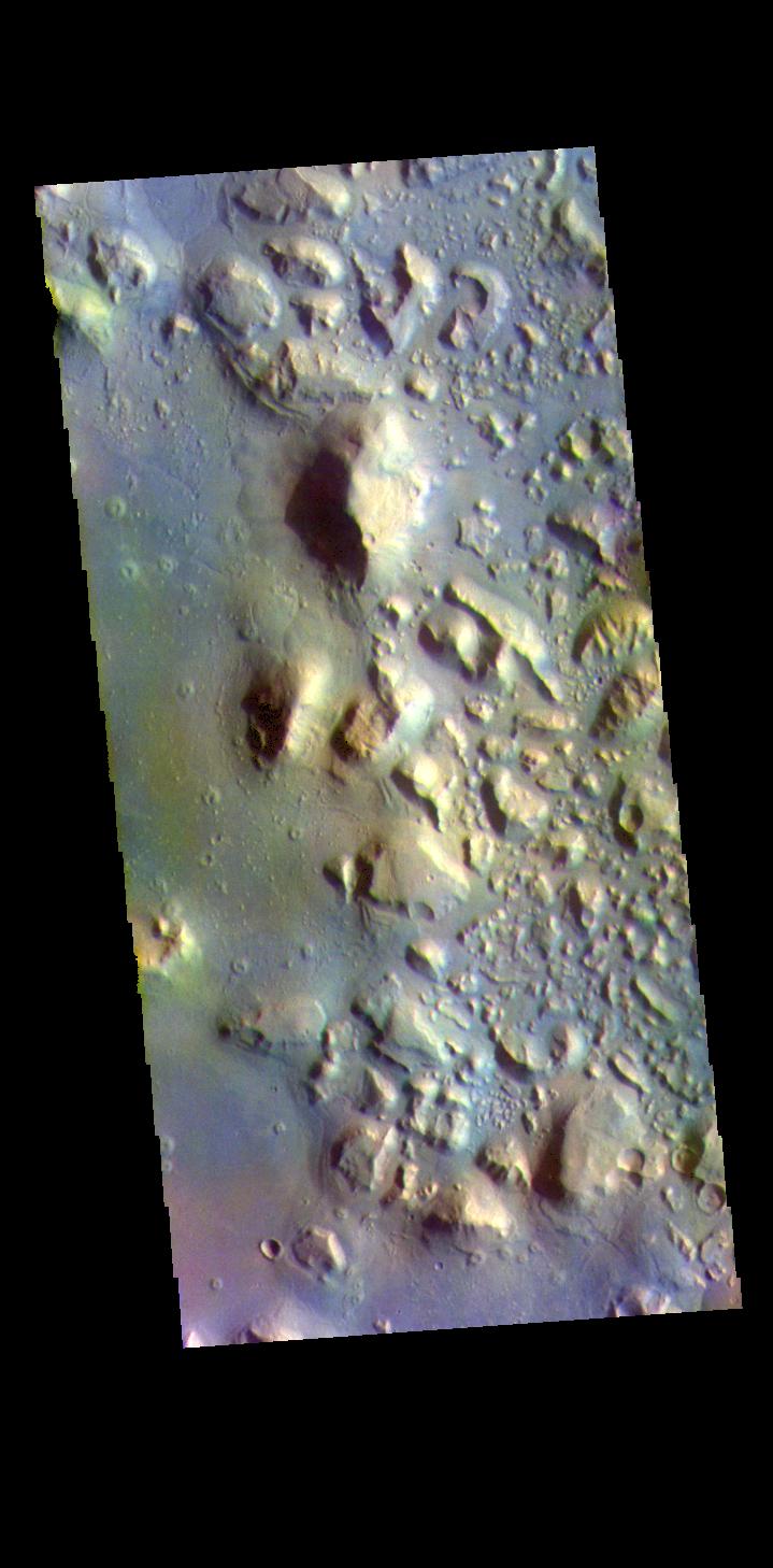 Cydonia Colles - False Color