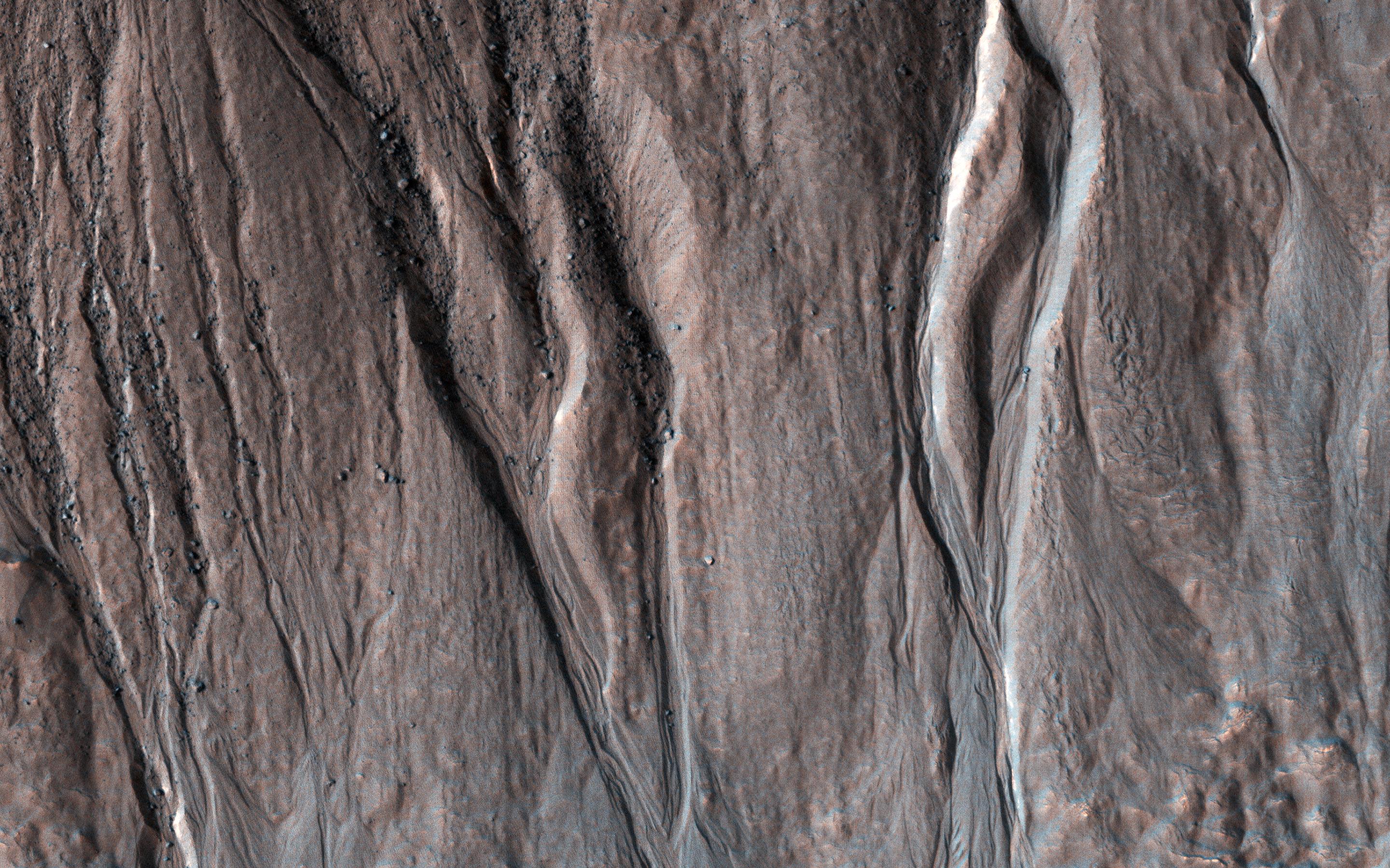 On Bond Crater's Northern Slope – NASA Mars Exploration