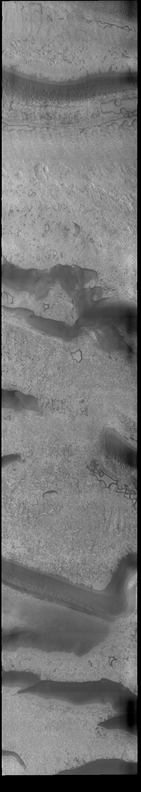 South Polar Ice – NASA Mars Exploration