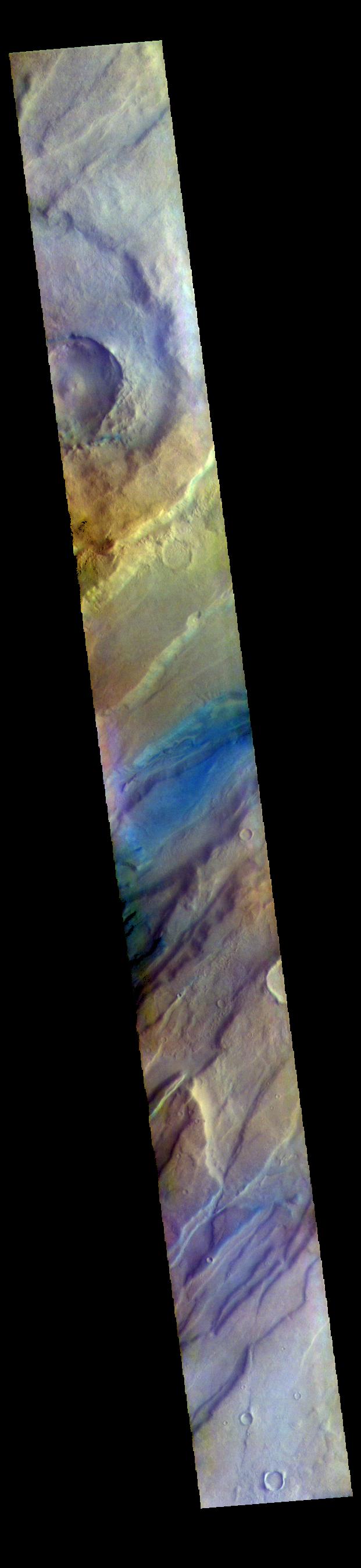 Tempe Fossae - False Color – NASA Mars Exploration