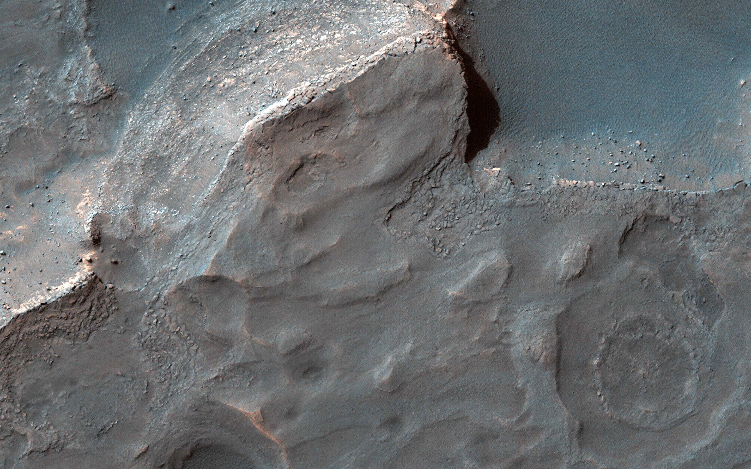 A Sedimentary Fan in Southeast Gale Crater – NASA Mars Exploration