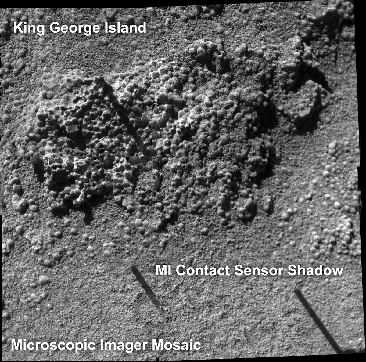 'King George Island' Brushed – NASA Mars Exploration