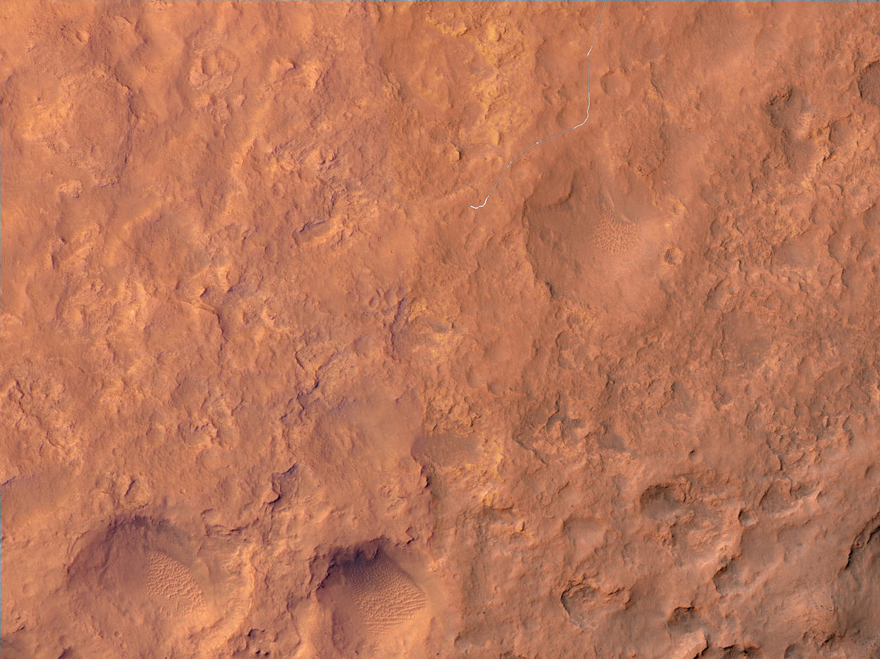 Curiosity Rover's Location for Sol 431 – NASA Mars Exploration