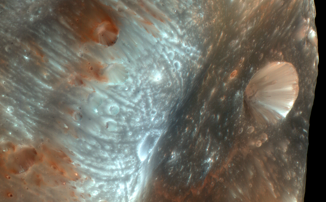 Phobos from 6,800 Kilometers (Color) – NASA Mars Exploration