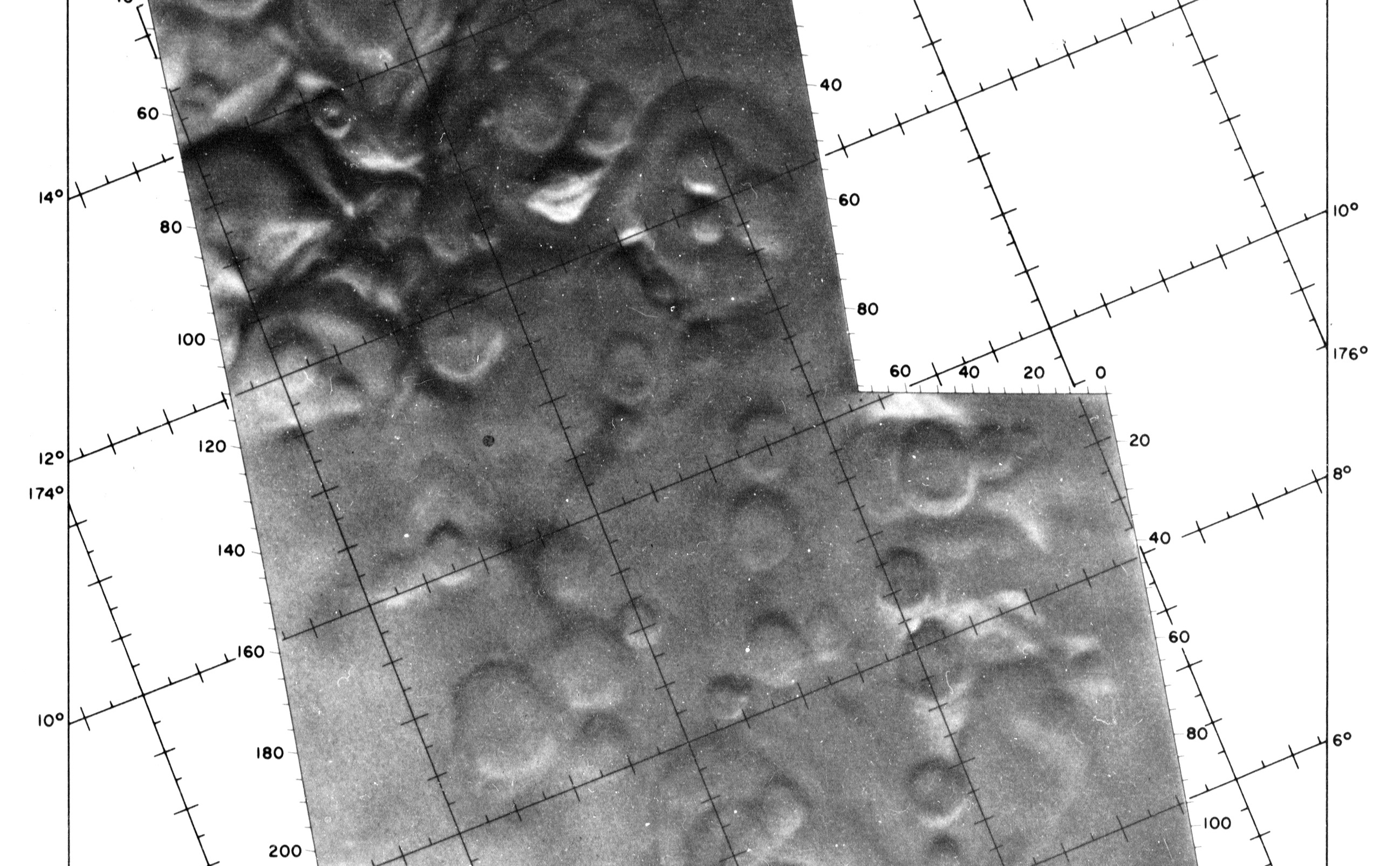 Orthographic shaded relief image using Mariner 4 frames 3 and 4 – NASA ...