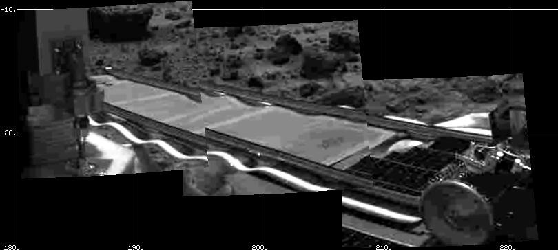 Pathfinder Ramp Deploy Image – NASA Mars Exploration