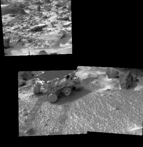 End of Sol 5 Rover Image – NASA Mars Exploration