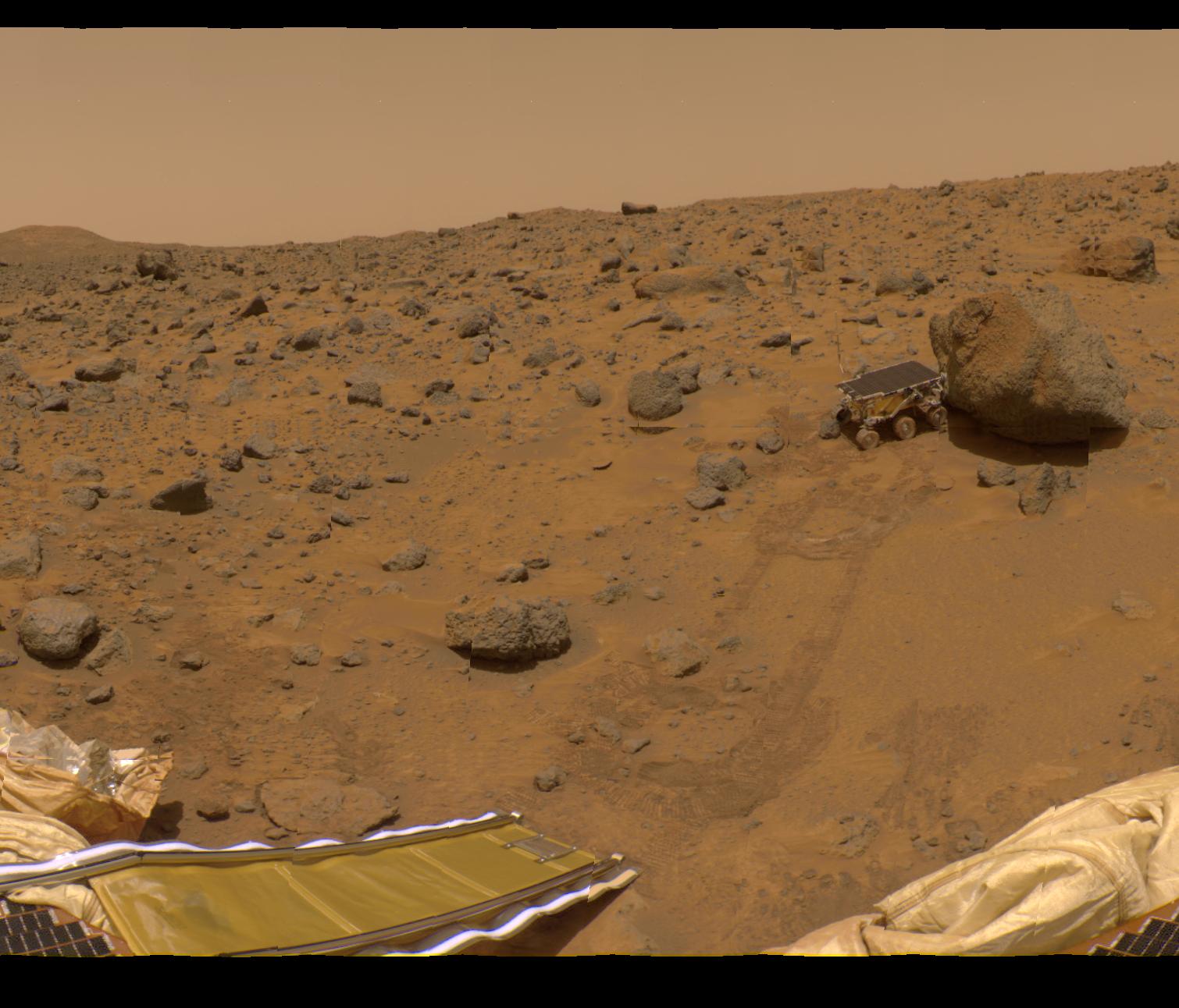 Area of 360 Degree Color Panorama – NASA Mars Exploration