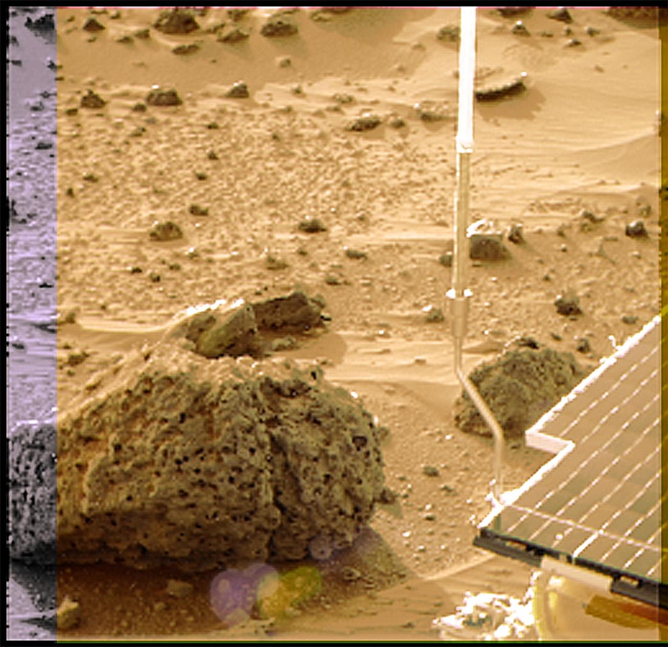 Super Resolution View of "Barnacle Bill" – NASA’s Mars Exploration Program