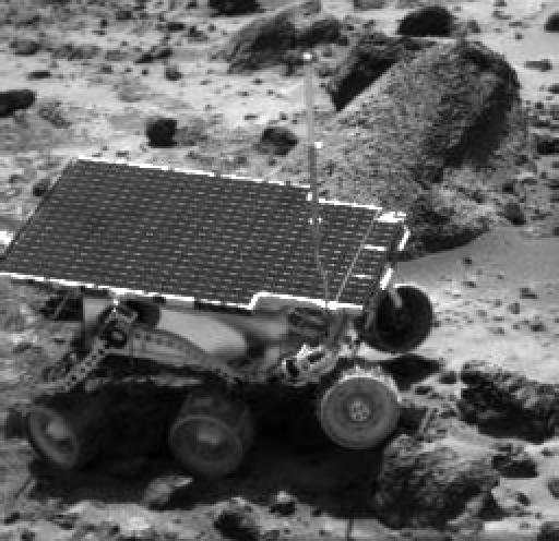 Sojourner Nearing "Wedge" – NASA’s Mars Exploration Program