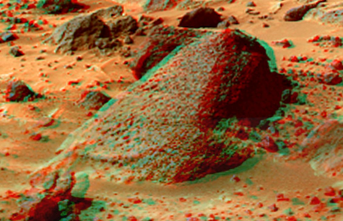 Wedge in Super Resolution from Super Panorama – NASA Mars Exploration