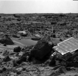 Sojourner Rover Near "Half Dome" - Right Eye – NASA Mars Exploration